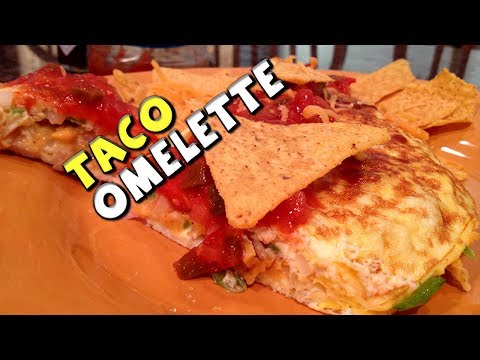 Taco Omelette Recipe - The Protein Chef